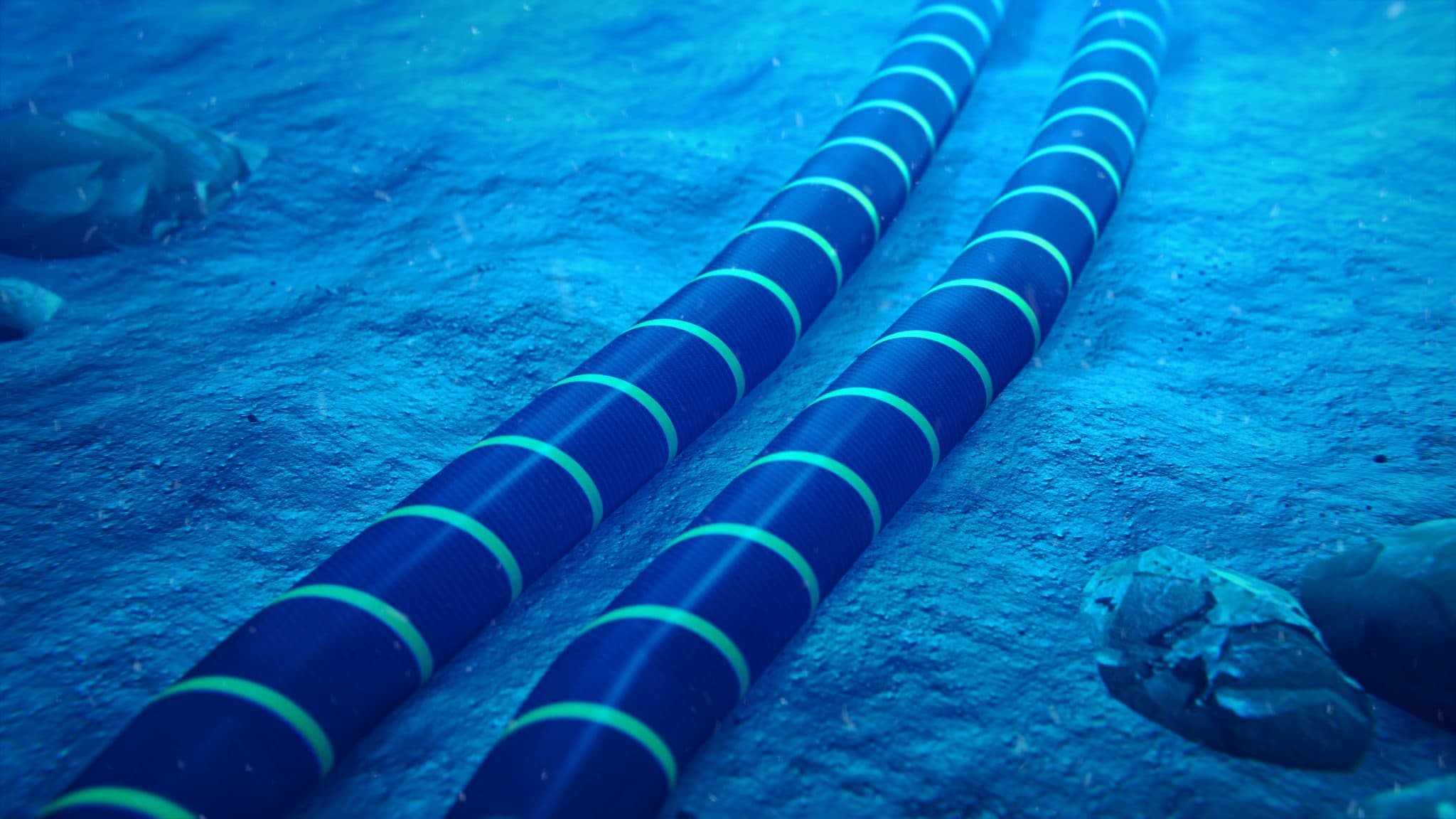 3d,Rendering,Of,Two,Subsea,Cables,On,The,Seabed - Ripley Tools